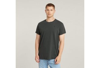 G-Star Kurzarmshirt Lash Rundhals, Logoapplikation