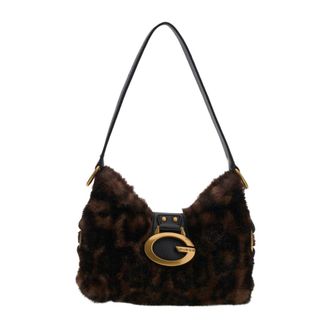 Guess Camden Mini Umh&auml;ngetasche - - Bags - Damen - Braun - ONE SIZE