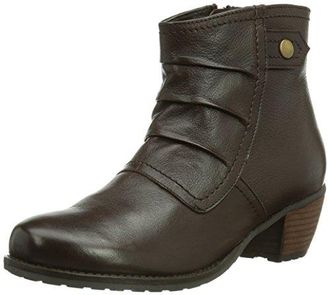 Andrea Conti Femme Da. Bottines Bottes &agrave; Tige Courte, Marron D Marron 061, 36 EU