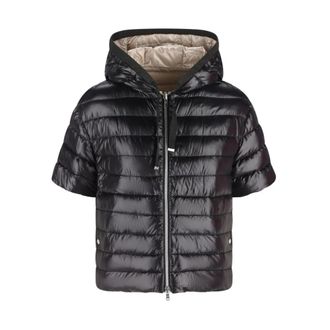 Herno Wende Daunenjacke - - Jackets - Damen - Schwarzk - M