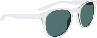 Nike Horizon Ascent Rund-Sonnenbrille (Transparent/Gr&uuml;n)