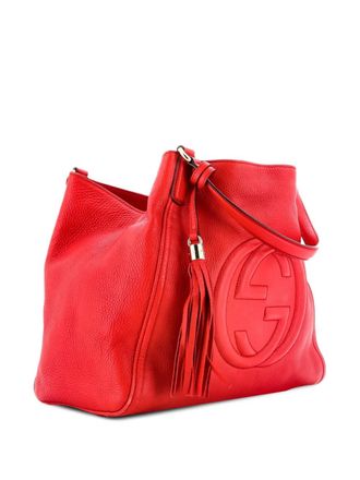Gucci Soho Leather Medium shoulder bag - Rot