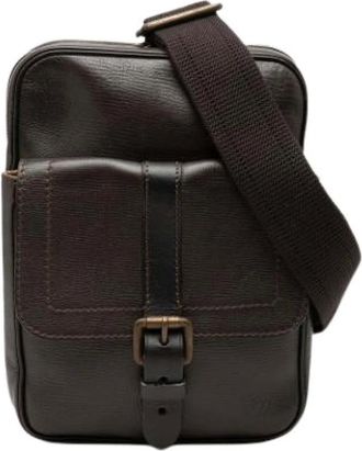 Louis Vuitton Pre-owned Utah Yuma Sac bandouli&egrave;re - Homme - Pre-owned - Brun - Taille: ONE Size