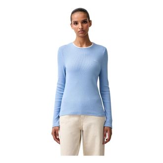 Stine Goya Langarmshirt - - Tops - Damen - Blau - XS
