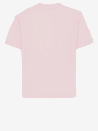 Msgm Kids T-Shirt Cotton Pink T-Shirts And Polos