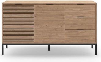 Calicosy Calicosy - Buffet 2 portes 3 tiroirs Ariel - L140 cm