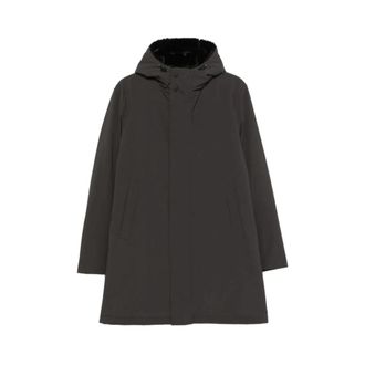 Herno Technischer Kapuzenmantel - - Jackets - Herren - Grau - S