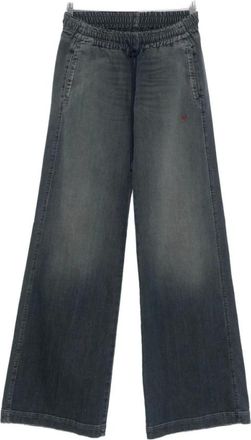 Diesel Femme, Jeans, Bleu, Taille: W24 Relaxed Low Waist 2078 D-Ainty Joggjeans