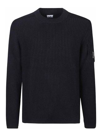 C.P. Company C. P. Company Pull Col Rond - Noir