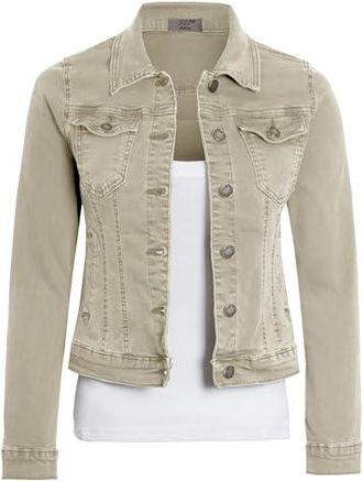 SS7 Femmes Veste en Jean Extensible Grande Taille