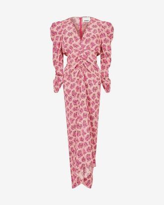 Isabel Marant Robe Albini - Femme - Rose Fuschia - Taille 34 - Isabel Marant