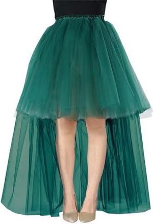 Generic Jupe Femme Hiver, Jupe Femme Mi Longue Polyvalent Midi Ligne A Fluide Et Élégante pour en Maille SuperposéE à Ourlet AsyméTrique