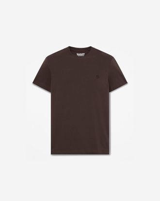Timberland Dunstan River Kurzarm-T-Shirt mit schmaler Passform f&uuml;r Herren in Dunkelbraun, Herren, Braun, Gr&ouml;&szlig;e