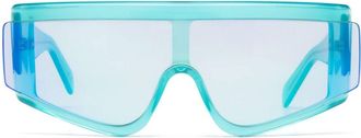 Retro Superfuture Zed Sonnenbrille - Gr&uuml;n