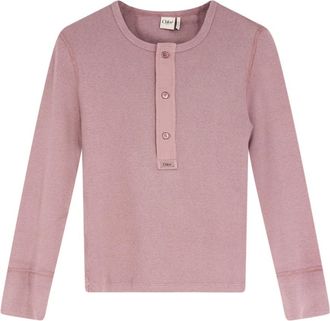 Chlo&eacute; Femme, Tops, Rose, Taille: 38 FR Long Sleeve Hauts