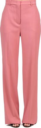 Max Mara Femme, Pantalons, Rose, Taille: 40 FR Agami Wool Trouser