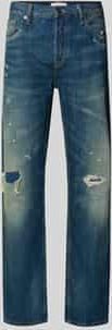 Tommy Hilfiger Regular Fit Straight Jeans aus reiner Baumwolle Modell DOVER