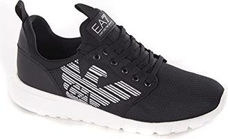 Emporio Armani EA7 Chaussures de course pour homme, Noir, 40 EU