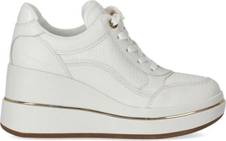 Michael Kors BASKETS EMMY WEDGE BLANC MICHAEL KORS