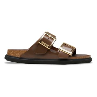 Birkenstock Sandales Arizona Droplet Buckle Cuir Verni BIRKENSTOCK