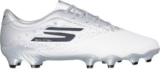 Skechers Fu&szlig;ballschuhe mit festem Boden f&uuml;r Herren/Damen Unisex (Wei&szlig;)