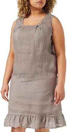 Bonateks Damen Bdlsc100127-n Casual Dress, Beige, 42 EU