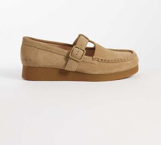 Clarks Wallabee EVO Bar - Chaussures en daim - Sable fonc&eacute;-Marron