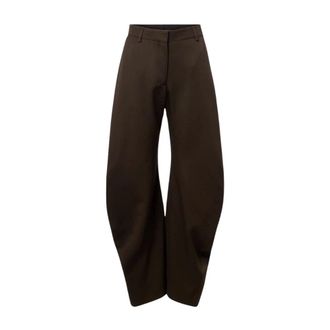 Acne Studios Damen, Hosen, Braun, MGröße