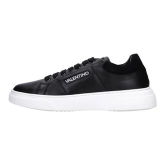 Valentino 92S3909Vit Leder- und Wildleder-Sneaker - - Shoes - Herren - Schwarzk - 43 EU