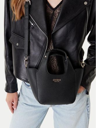 Guess Handtasche Calista Mini HWBG73 34750 Schwarz