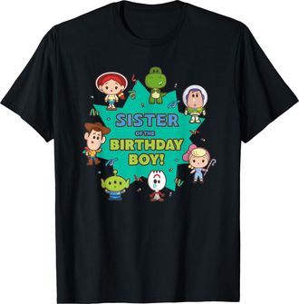 Pixar Disney and Pixars Toy Story Cute Sister of the Birthday Boy T-Shirt