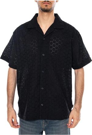 Wrangler Homme, Chemises, Bleu, Taille: L Short Sleeve Chemises