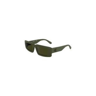 Calvin Klein Stilvolle Gr&uuml;ne Bio-basierte Stoffsonnenbrille - - Accessories - Damen - Gr&uuml;n - ONE SIZE