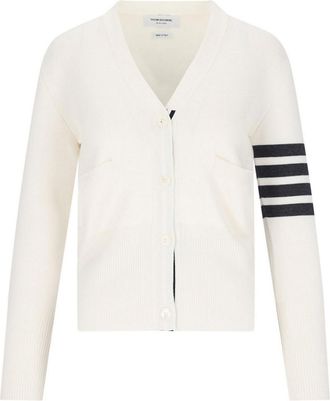 Thom Browne Cardigan - Blanc