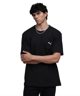 Puma Herren Class Relaxed Pinnacle T-Shirt XXL, Black