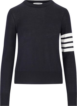 Thom Browne U-Boot-Pullover - Blau