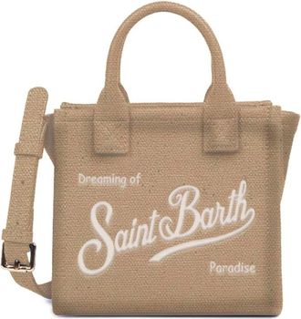 MC2 Saint Barth Femme, Sacs, Beige, Taille: ONE Size Borsa Vanity Mini