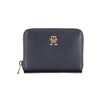 Tommy Hilfiger Blaues Portemonnaie aus Polyethylen - - Accessories - Damen - Blau - ONE SIZE
