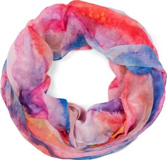 styleBREAKER Schlauchschal Loop Aquarell Farbverlauf
