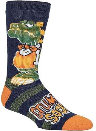 Heat Holders SOCKSHOP Homme Chaussettes - 1.6 TOG Lite Chaud Thermique Fun Feet Nouveaut&eacute; &Agrave; motifs Chaussettes Excellente id&eacute;e cadeau 1 Pack de paires Taille 39-45