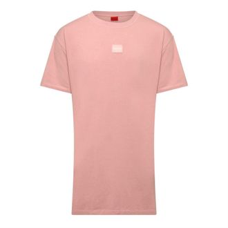 HUGO BOSS Hugo - Nite Nachtkleid f&uuml;r Damen, Baumwolle (Pink)
