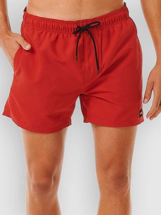 Rip Curl Offset Volley Boardshorts red