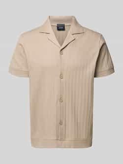 Joop Regular Fit Poloshirt mit durchgehender Knopfleiste