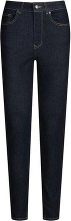 Object Jean skinny taille haute en coton m&eacute;lang&eacute;