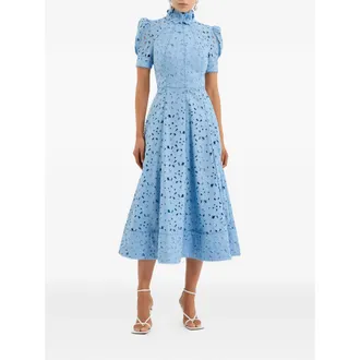 Rebecca Vallance Midi Dress - Blue