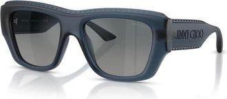 Jimmy Choo London Femme, Accessoires, Bleu, Taille: 54 MM Jc6003U 50906I Lunettes de soleil