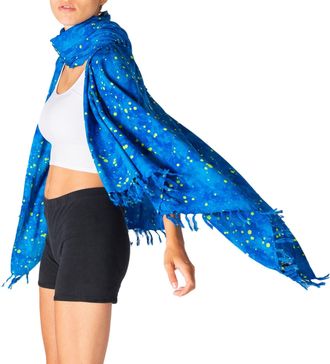 Panasiam Scarf Starlit, blue, L