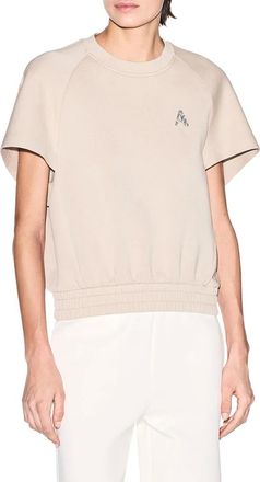 A|X Armani Exchange Homme, Tops, Beige, Taille: S Cotton SweaT-shirt