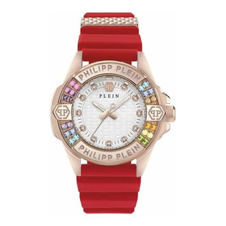 Philipp Plein Analoguhr f&uuml;r Damen - - Accessories - Damen - Rot - ONE SIZE