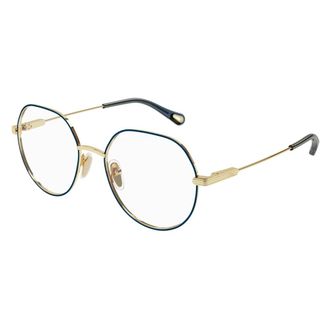 Chlo&eacute; unisex, Accessoires, Jaune, Taille: 48 MM Ch0137O Monture Optique Ronde